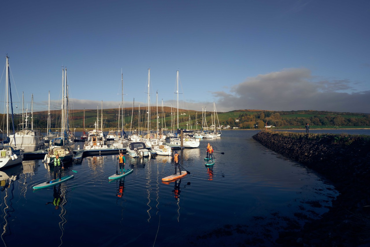 The McIntyre Family take a weekend break on Bute